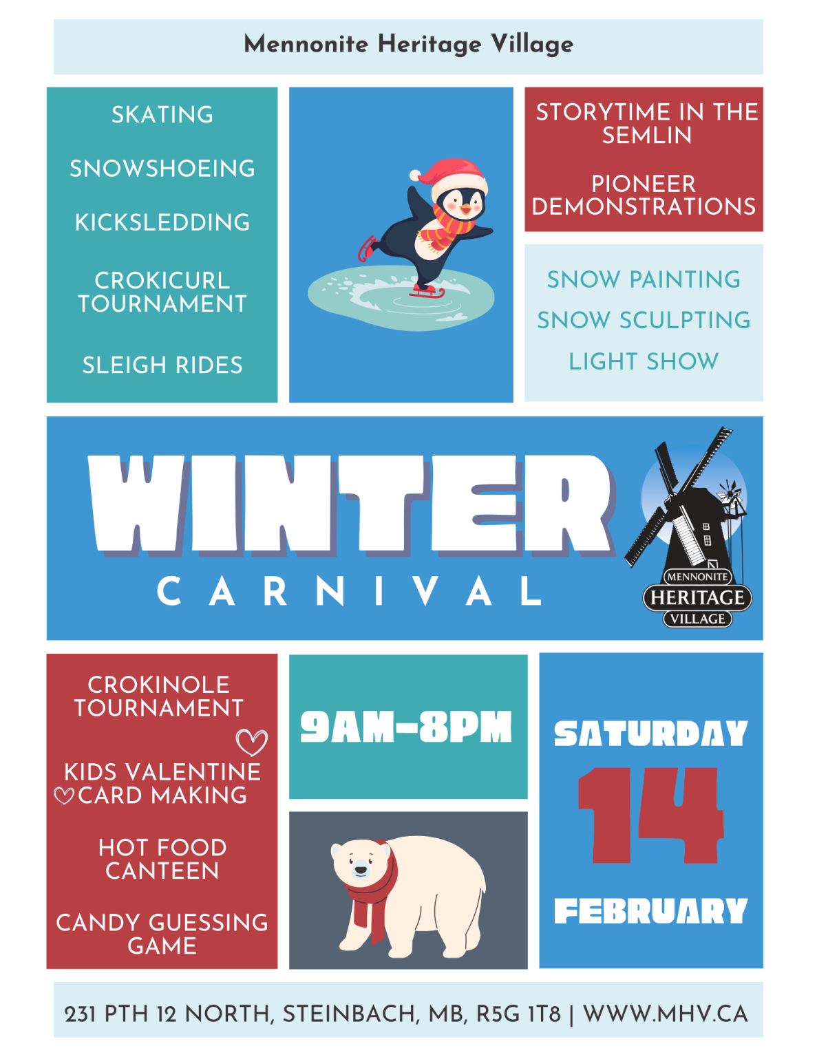 Upcoming Events – Mennonite Heritage Village